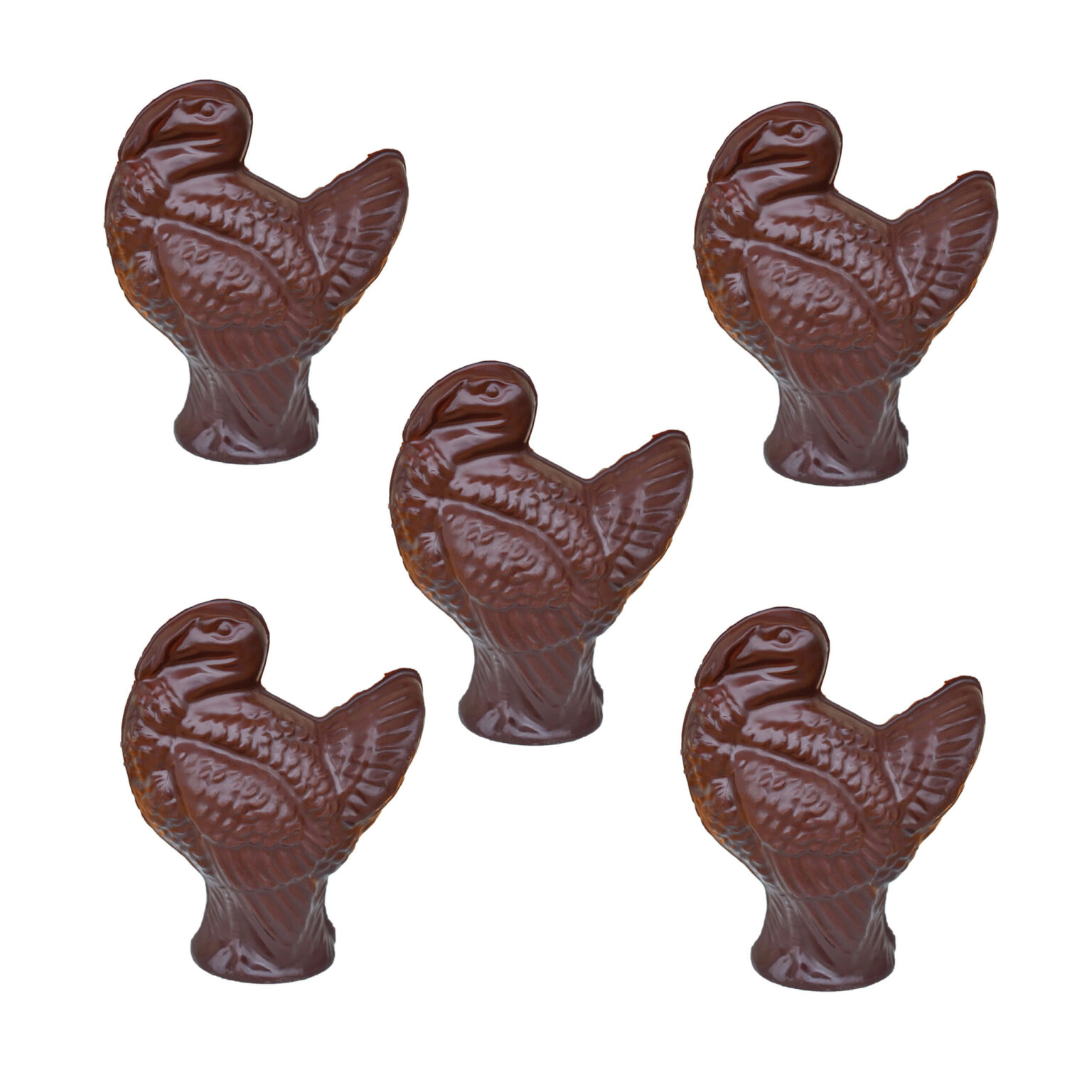 Chocolate Turkey 4.5″ (5 pack) - Miami Beach Chocolate
