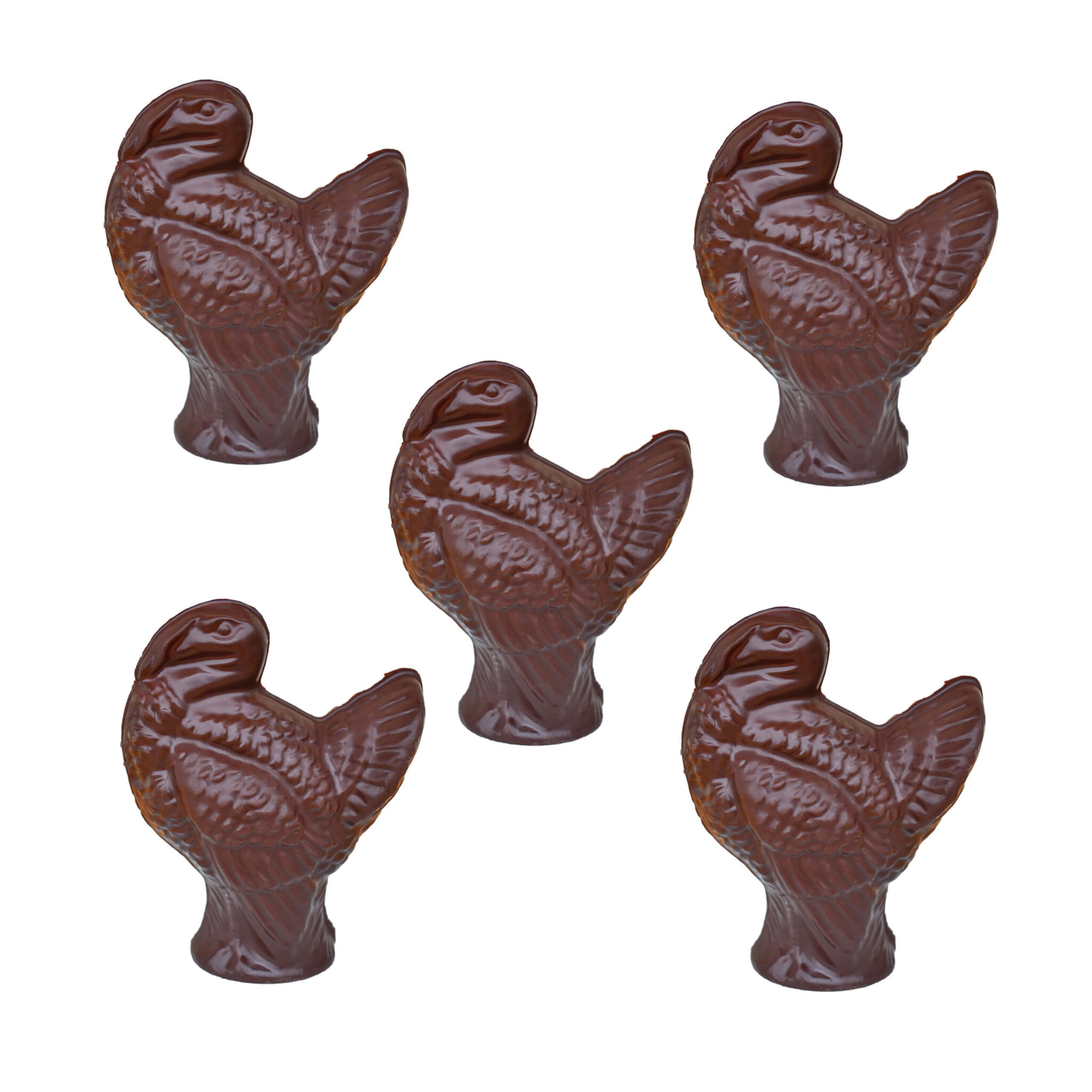 Chocolate Turkey 4.5″ (5 pack) - Miami Beach Chocolate